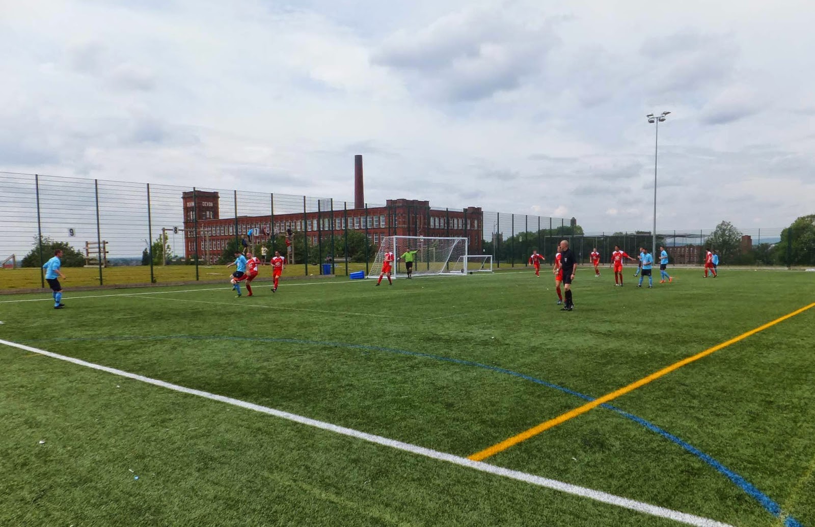 Chadderton v Runcorn Town at Oasis Academy